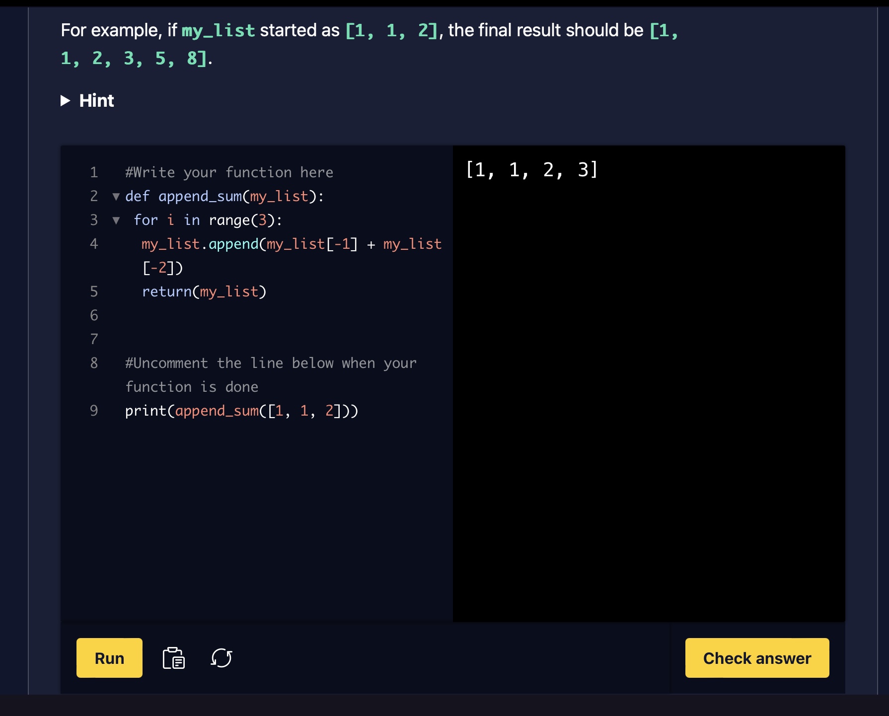 Need Help With Introduction To Computer Science Append Question Data
