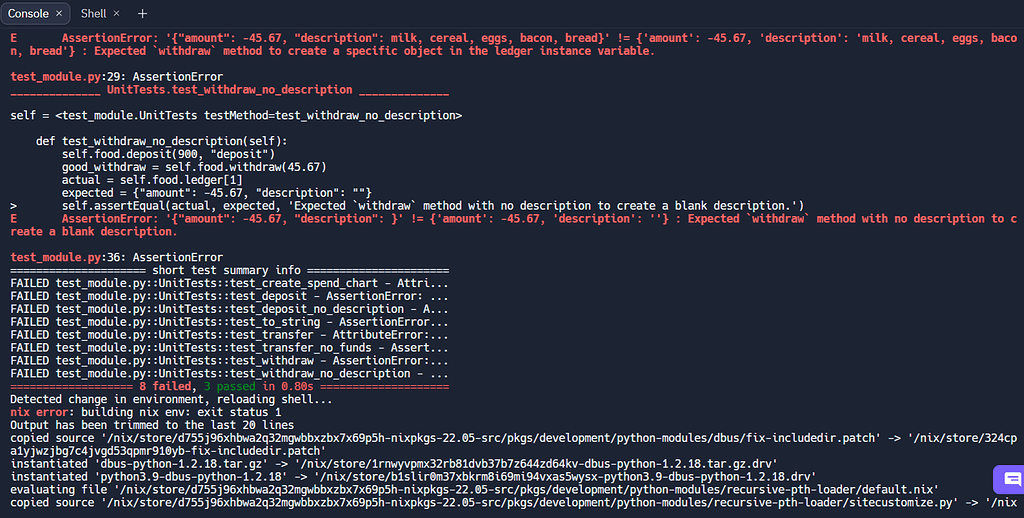 Scientific Computing With Python Projects Budget App Python The