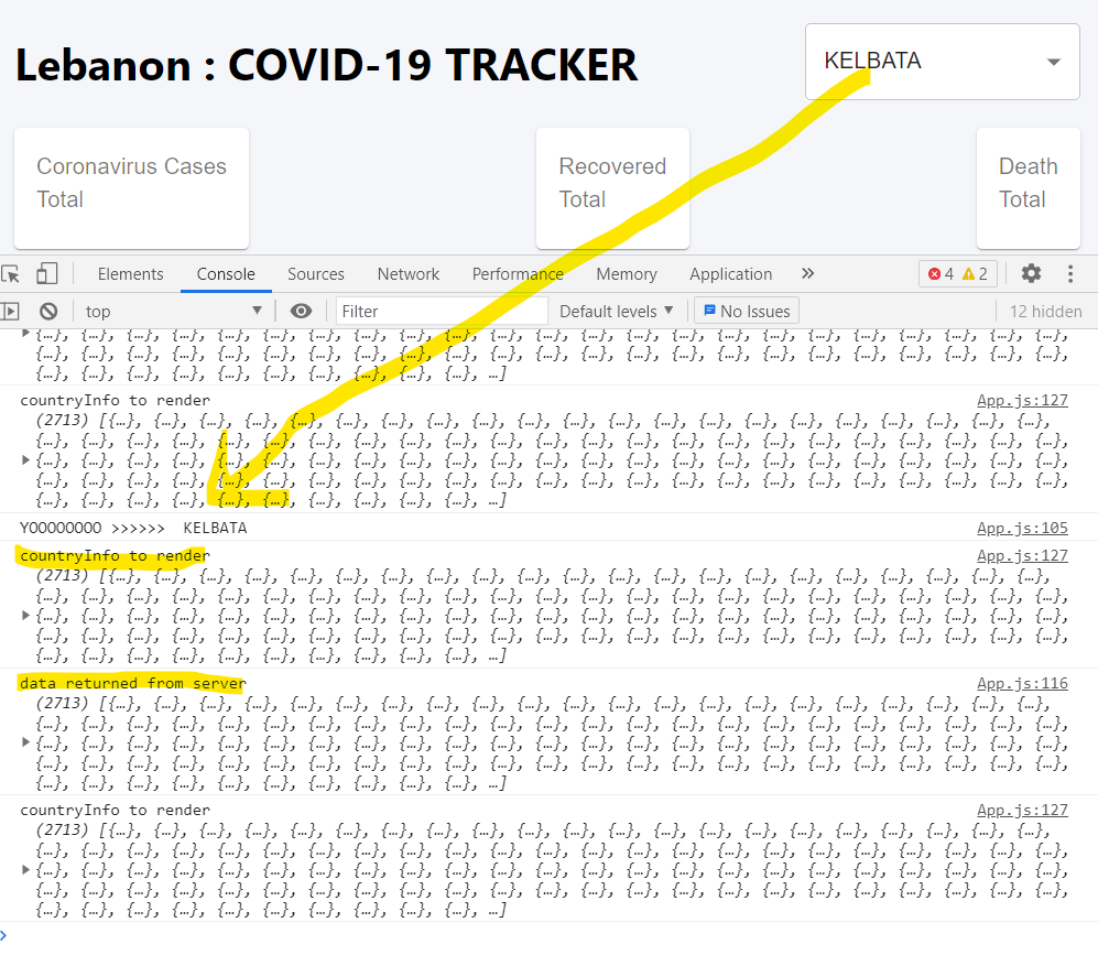 Cann T Accesss TodayCases Object In My Json File JavaScript The