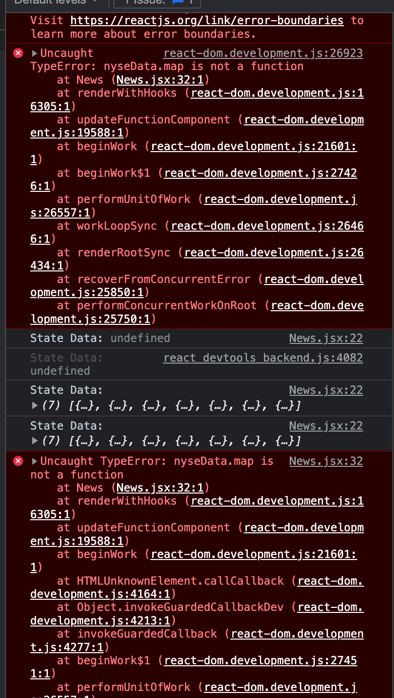 Mapping In React Component Using State Issue JavaScript The