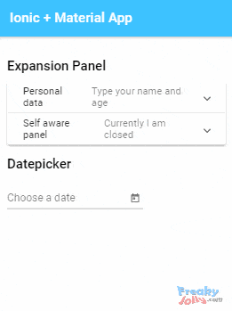 How Can I Make A Month View Date Picker Using Ionic 5 Ionic
