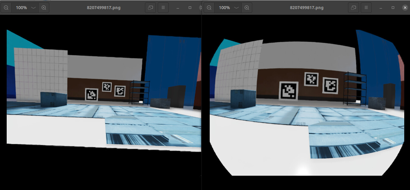 How To Make Use Of Equidistant Fisheye Model In Isaac Simulation