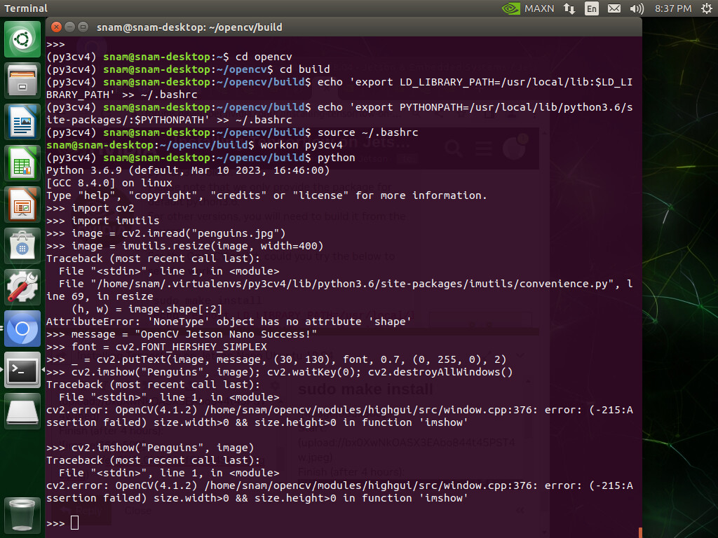 Installing Tensorflow On Jetson Nano Ubuntu 18 04 Jetson Nano
