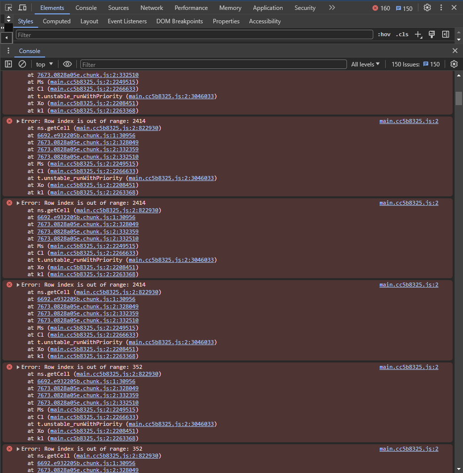 Lots Of Javascript Errors In Running Streamlit App Using Streamlit