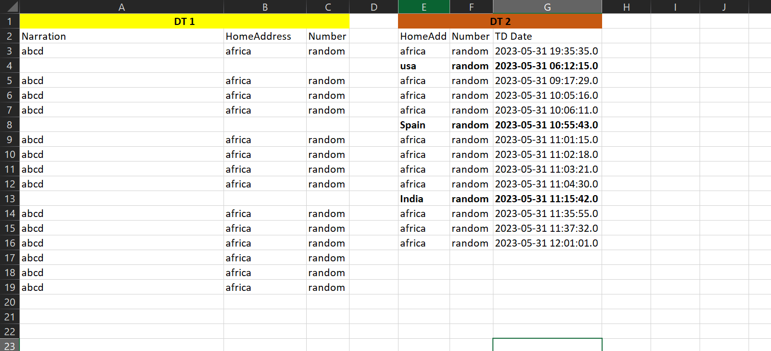 How To Add Empty Row In A Data Table In This Scenario Activities