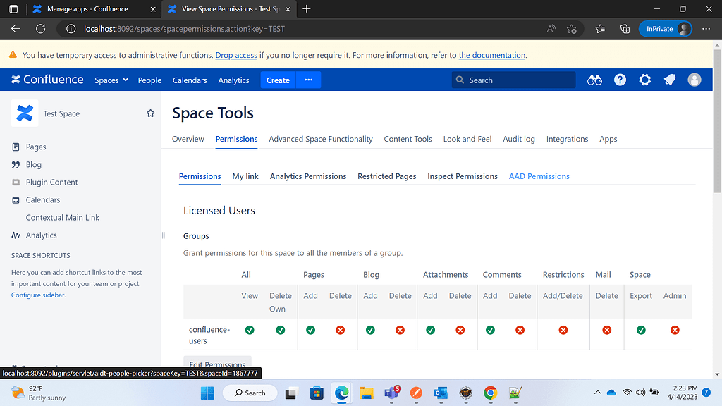 How to create a dialog box on click of a Web Item in Confluence ...