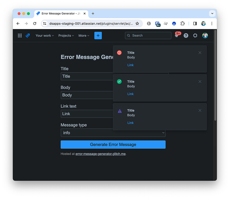 If you like Atlassian errors, you'll love Error Message Generator for ...