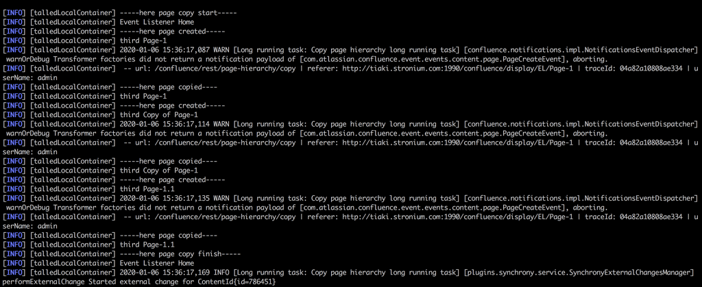 Why Event Listener Doesnt Trigger Page Copy Event Specifically When Copying Page Without