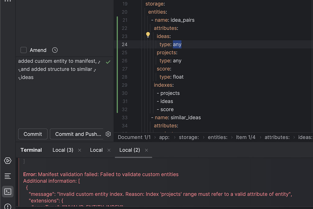 Forge Storage Custom Entity Allowed Attribute Types - Forge - The ...