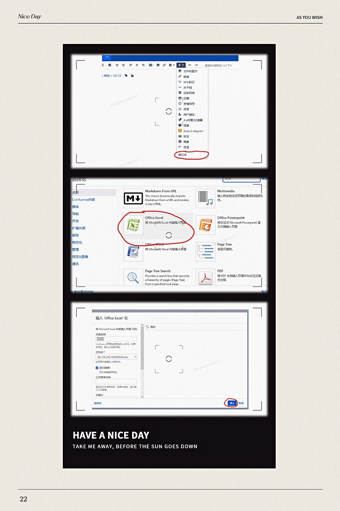 How to insert excel content into confluence by rest api? - Confluence Development - The ...
