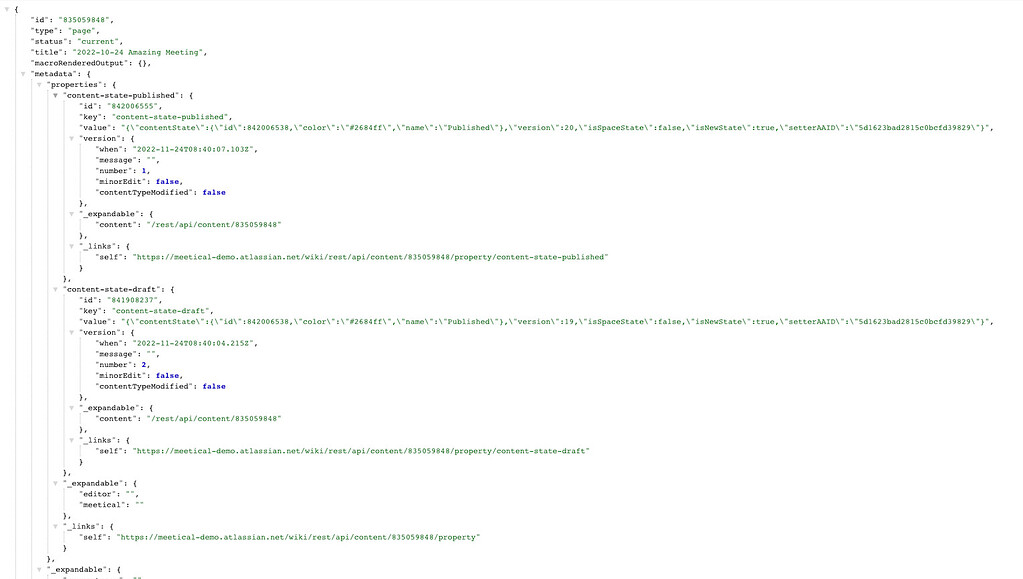 Page content status / get and set via REST API - Confluence Cloud - The ...