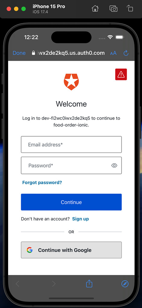 Auth0 With Ionic And React Auth0 Community