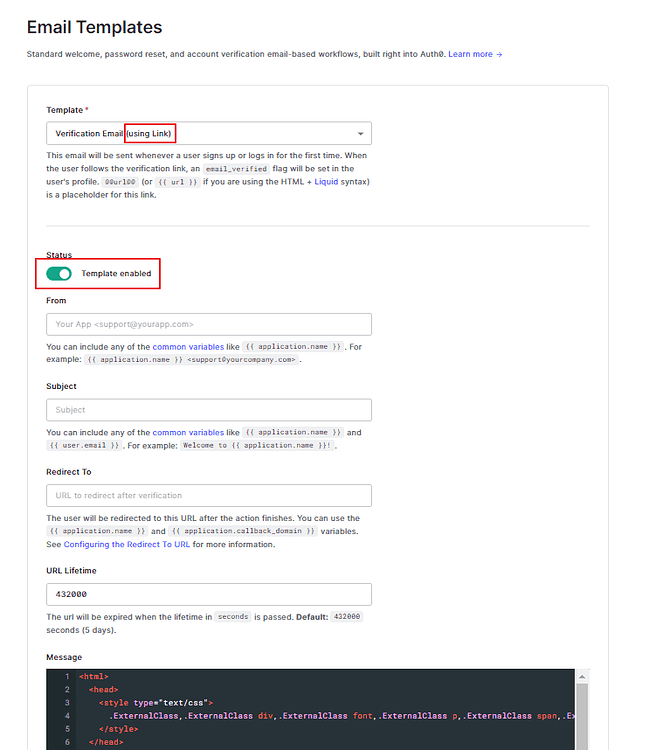 How to use "Email Verification (using code)" - Auth0 Community