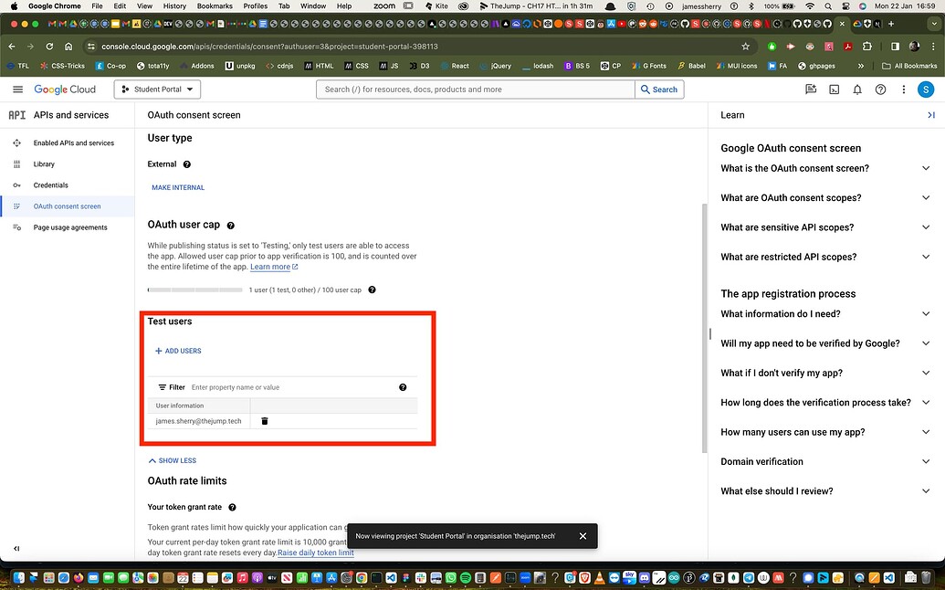 Access Blocked: auth0 has not completed Google Verification Process - Auth0 Community