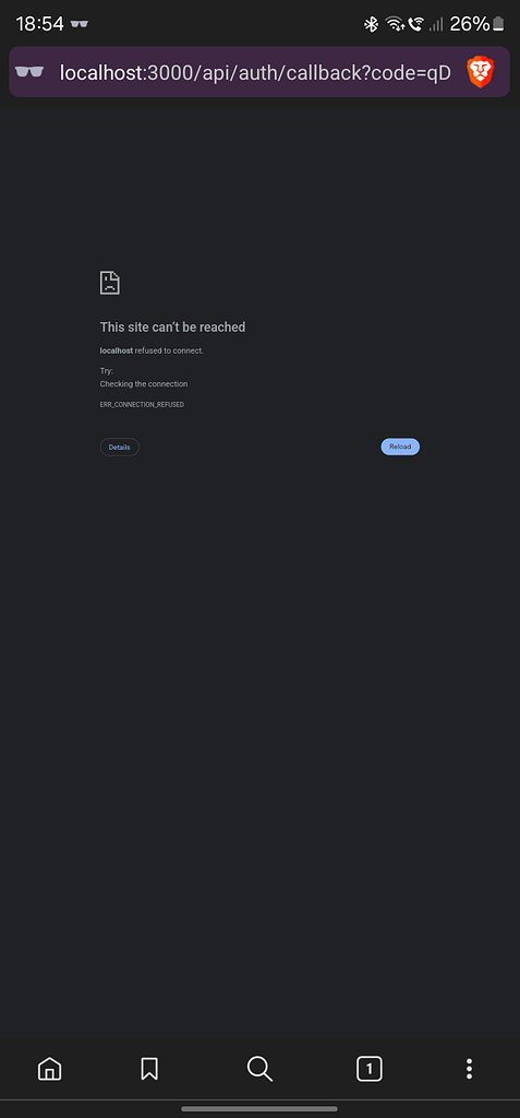 Nextjs /callback just refuses to connect - Auth0 Community