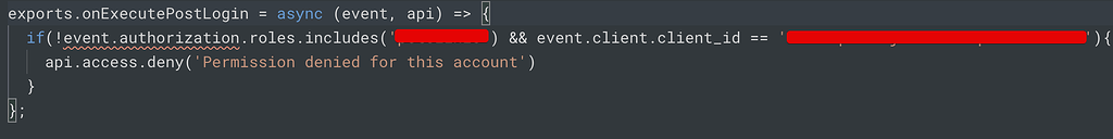Deny reason message is not displayed for Login/Post-Login flow - Auth0 ...