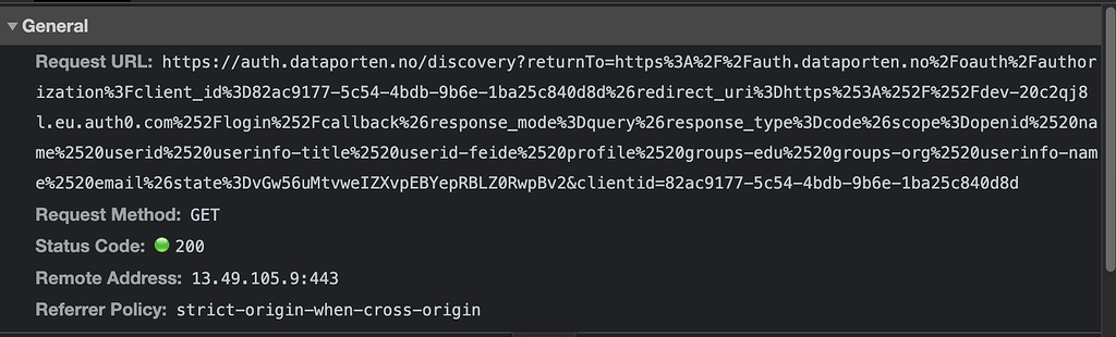 Problems with Auth0 Authorization Code using School-service OpenID ...