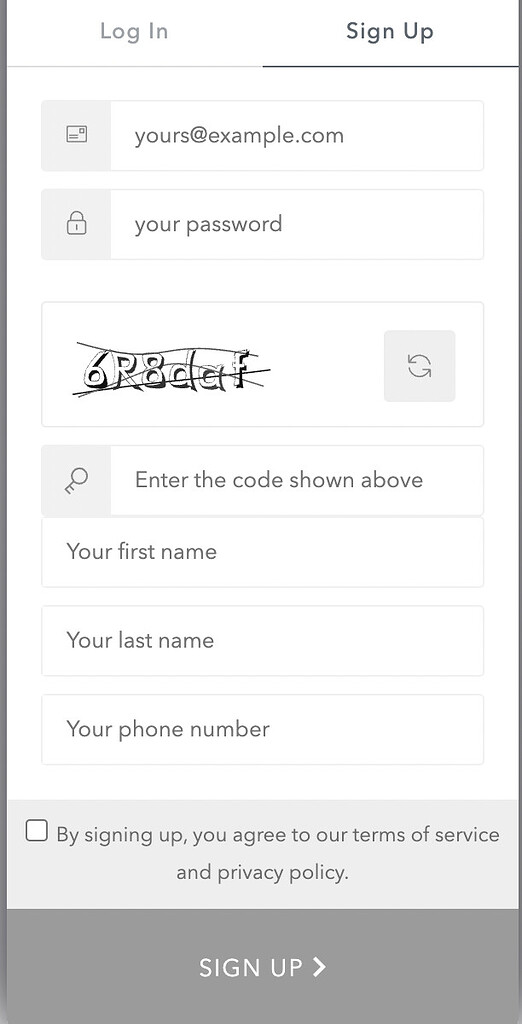 Captcha displays above custom fields in universal login - Auth0 Community
