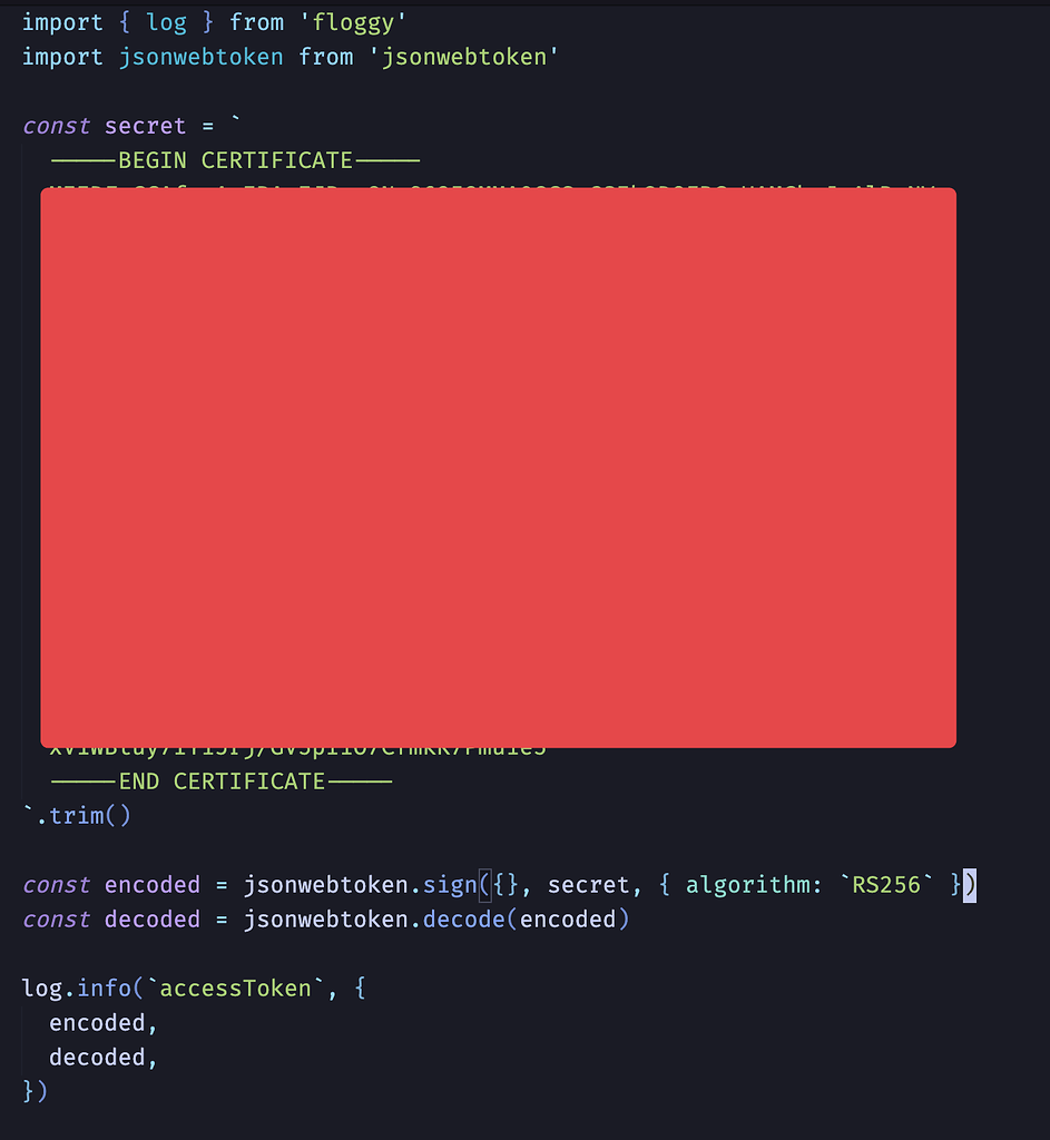 How to forge an RS256 token with the Signing Key - Auth0 Community