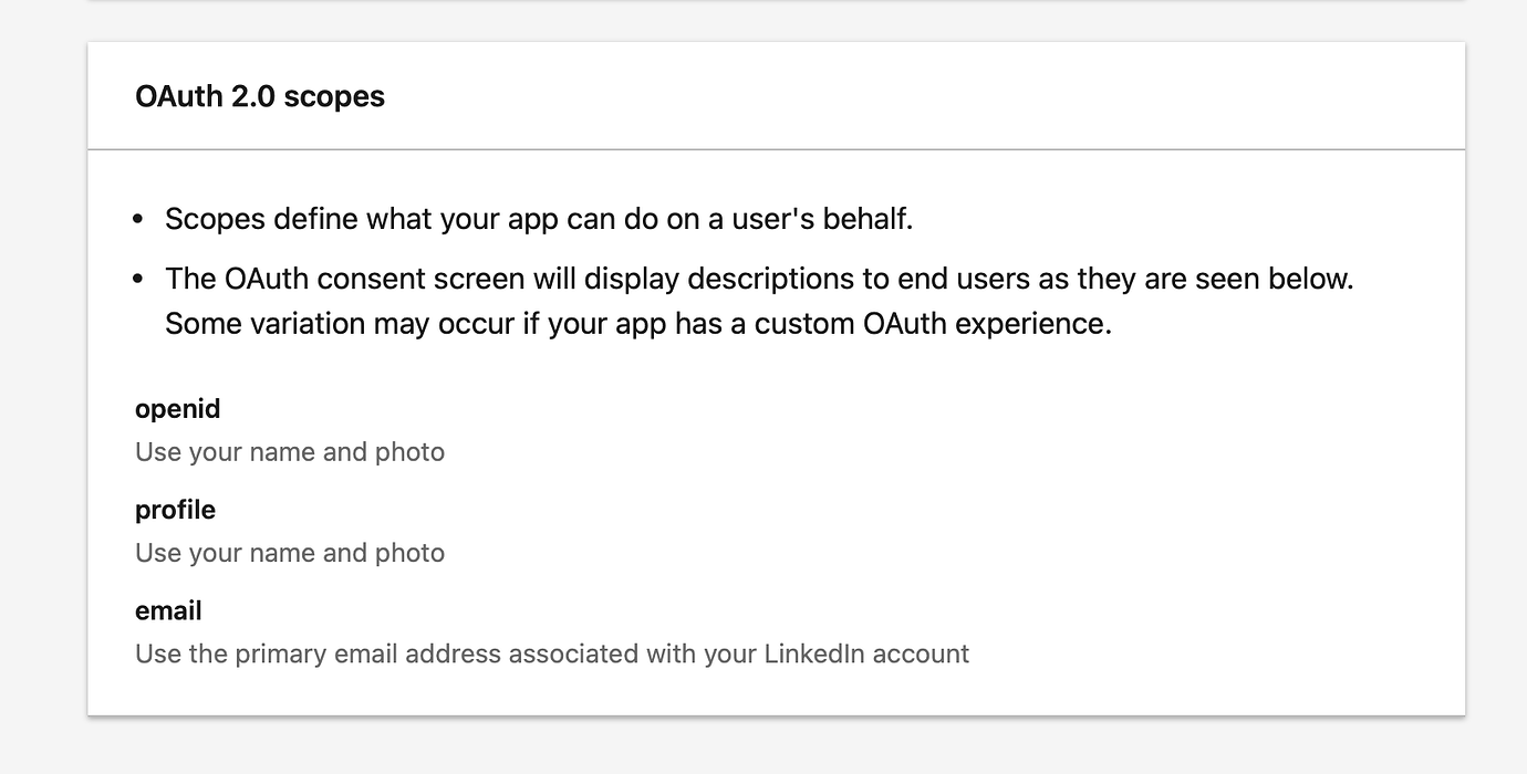 The LinkedIn login is deprecated; updating to the new scopes is necessary! - Auth0 Community
