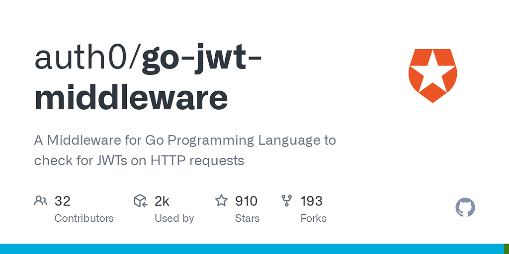 Go-jwt-middleware V2 is now in Beta - Auth0 Community