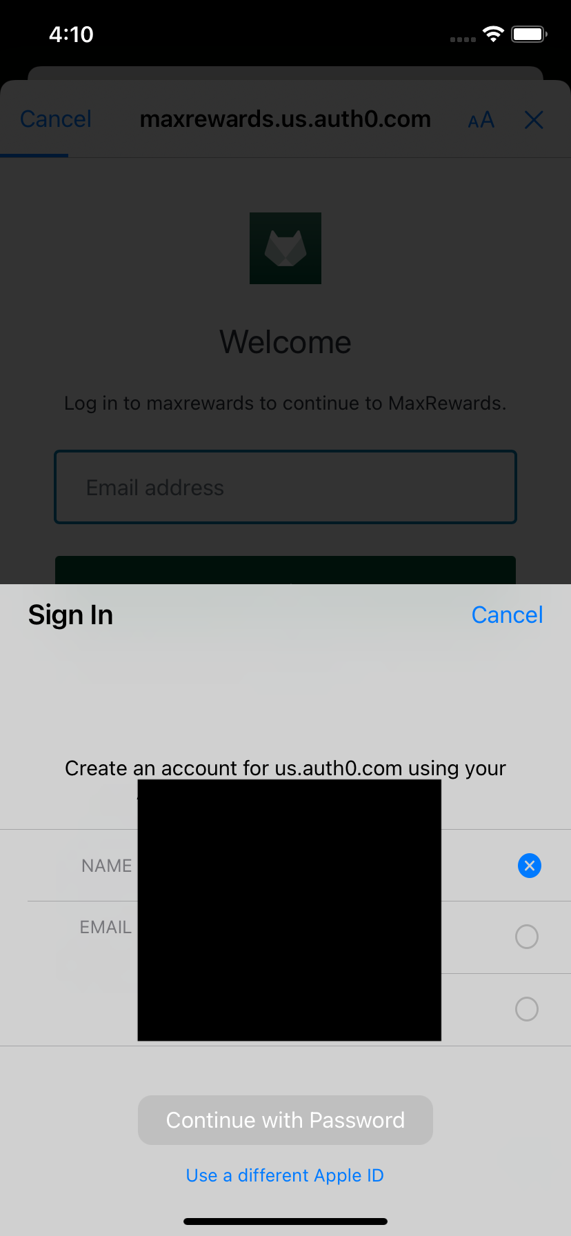 Auth0 React Native Sign-in with apple: native login prompt not showing ... Auth0 React Native Sign-in with apple: native login prompt not showing ...