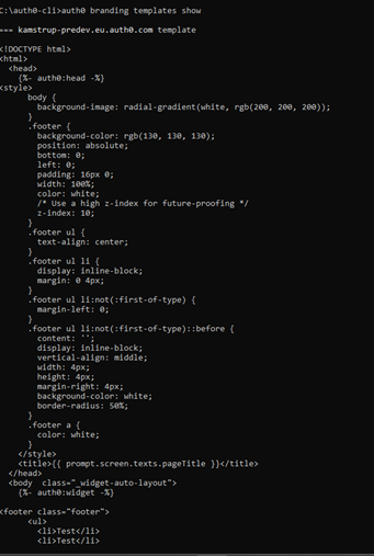Customizing the New Universal Login Templates - Auth0 Community