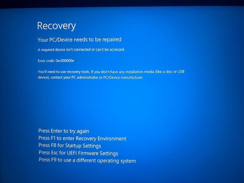 Successful Clone with BalenaEtcher, But Windows 11 Won't Boot (Error ...