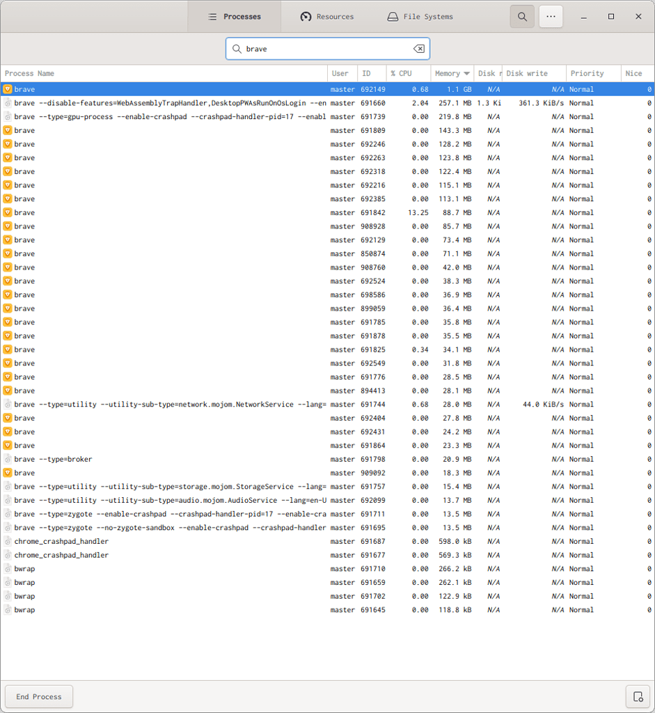 Brave Flatpak is a memory hog - Desktop Support - Brave Community Brave Flatpak is a memory hog - Desktop Support - Brave Community