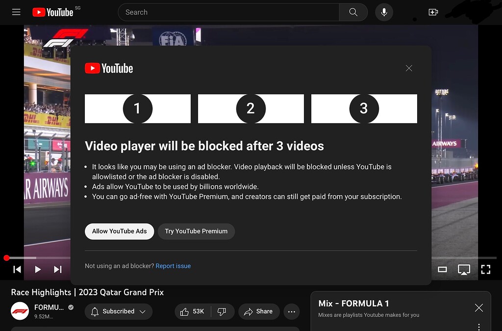 YouTube Ads Popup - Brave Community