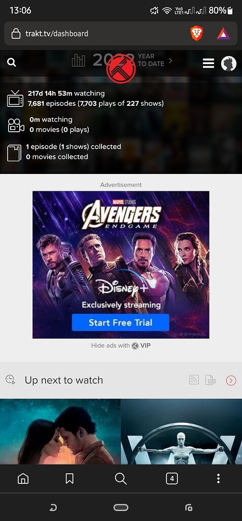 Trakt.tv Advertisements Appearing - Ad-Blocking - Brave Community