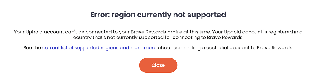 Unable To Verify Wallet With Uphold Australia 🇦🇺 `errorpmerror