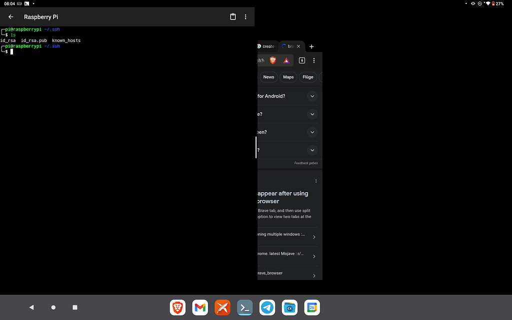 Incorrect rendering of Brave tabs in Android's split-screen feature ... Incorrect rendering of Brave tabs in Android's split-screen feature ...