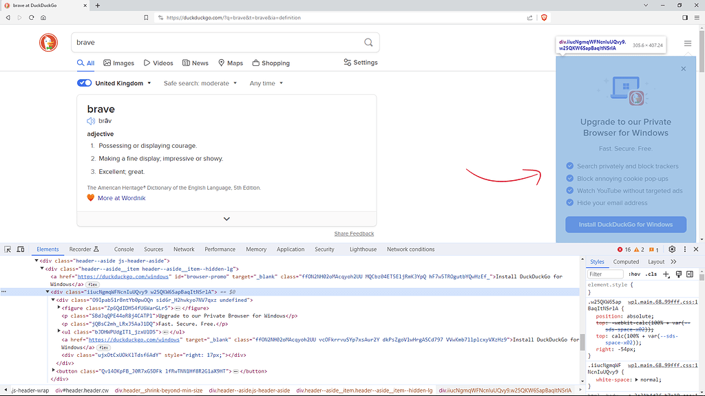 Duckduckgo.com - Ad for DuckDuckGo Browser being displayed again - Ad ...