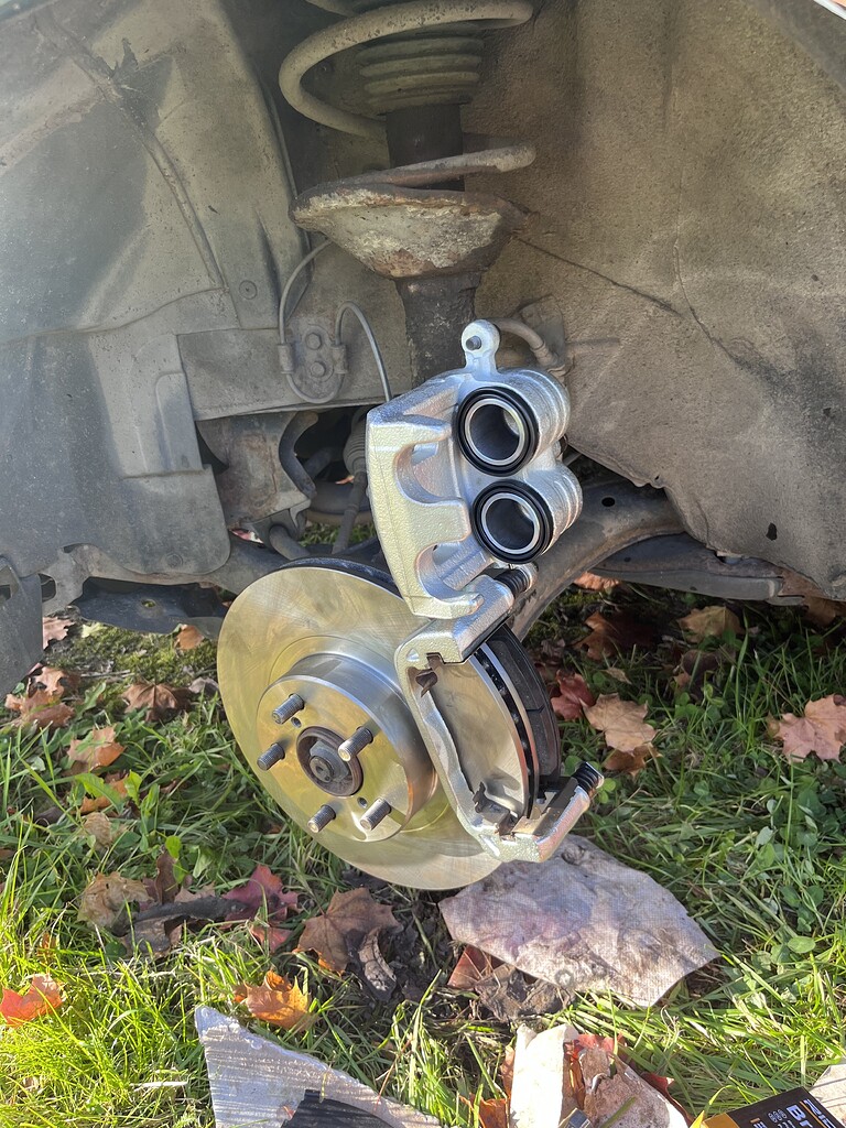 New original brake caliper too big? - Maintenance/Repairs - Car Talk ...