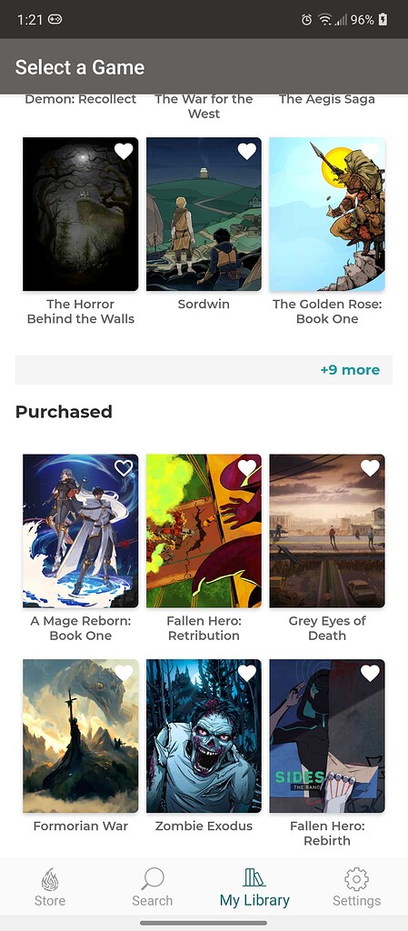 Bought game on app, don't own on my account? - Hosted Games - Choice of Games Forum