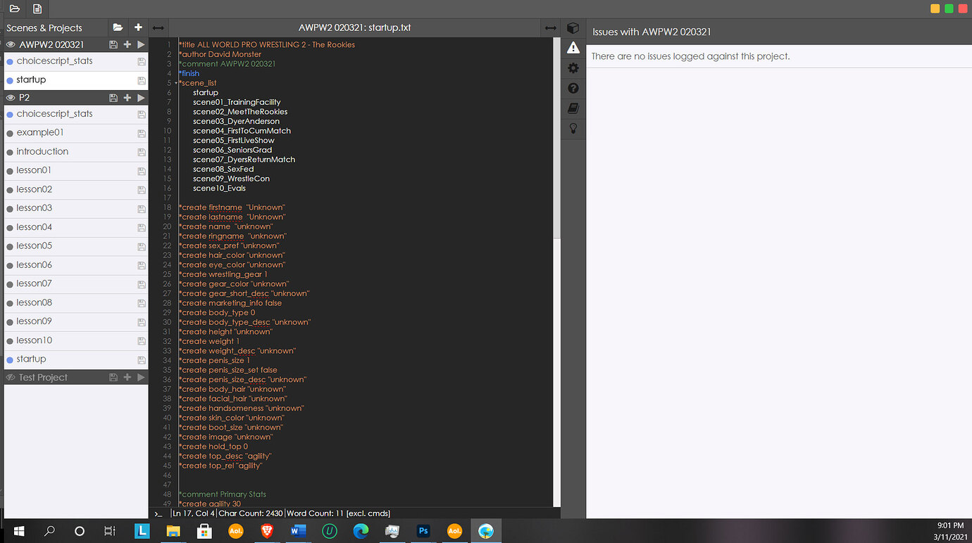 How to use Show Stats - ChoiceScript Help - Choice of Games Forum
