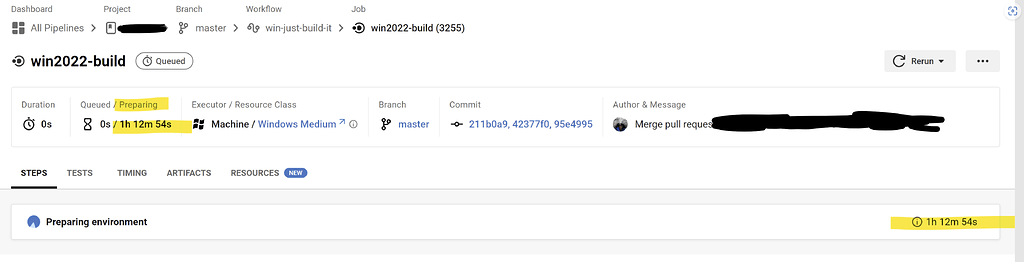 Windows 2022 machine executors hanging 22.2.2023 - Product Feedback ...