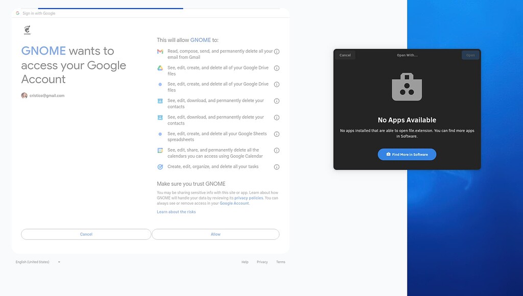 Signing into Google Online Accounts is broken - General Discussion ...