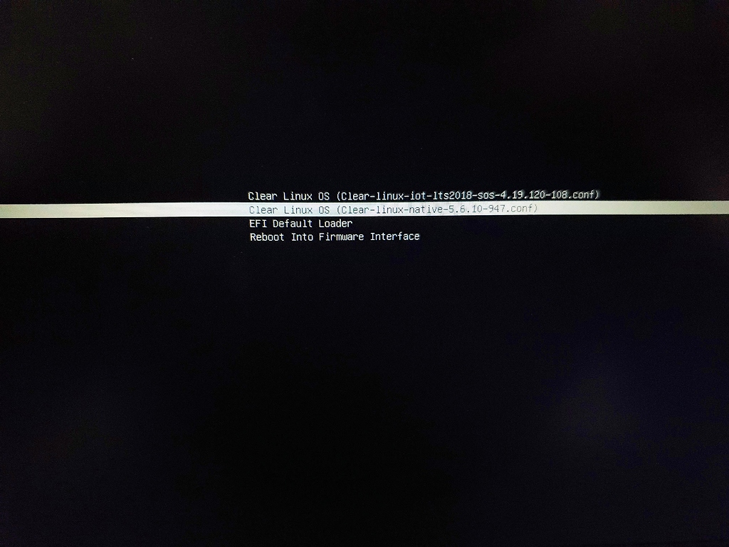 How to skip/remove boot screen - Q&A - Clear Linux OS Forum