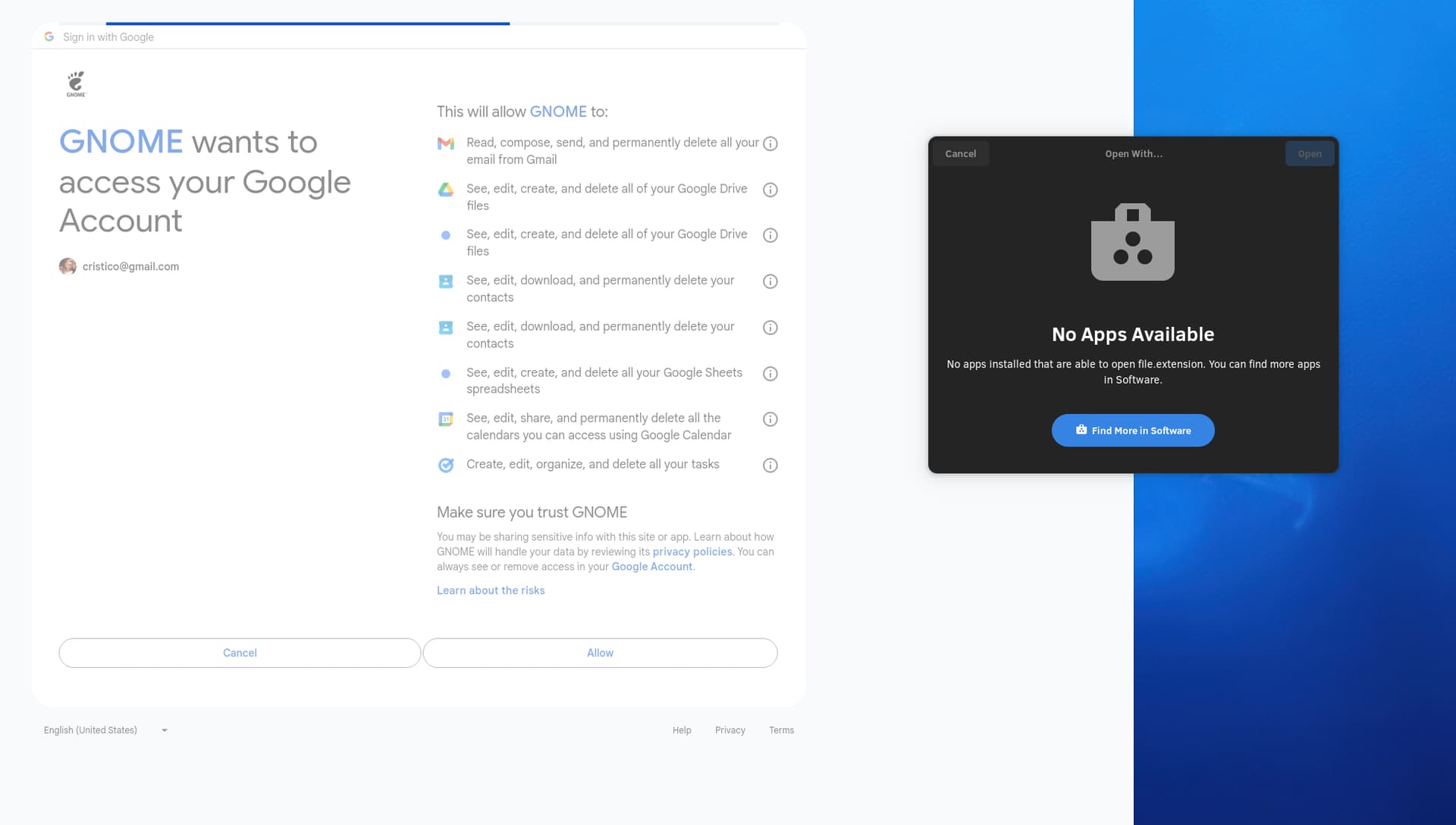 Signing into Google Online Accounts is broken - General Discussion ...
