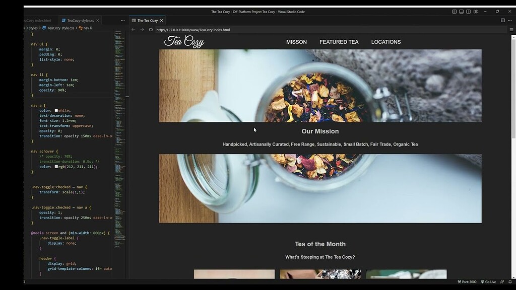 Teaocozy Off Platform Practice Projects Codecademy Forums