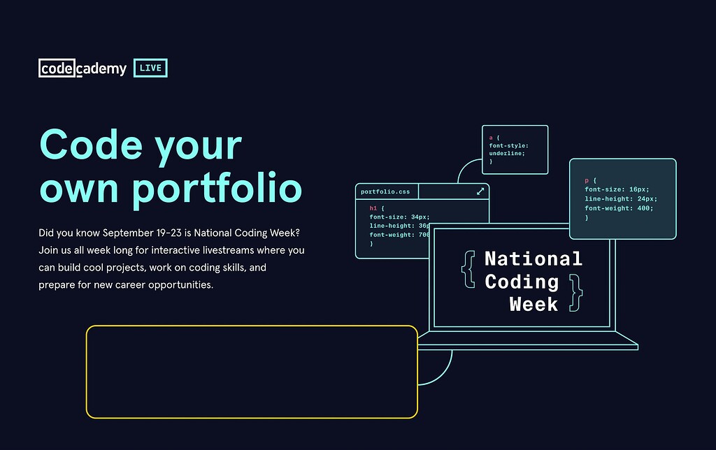 Chat With Our Senior Curriculum Developer Hq Announcements And Events Codecademy Forums