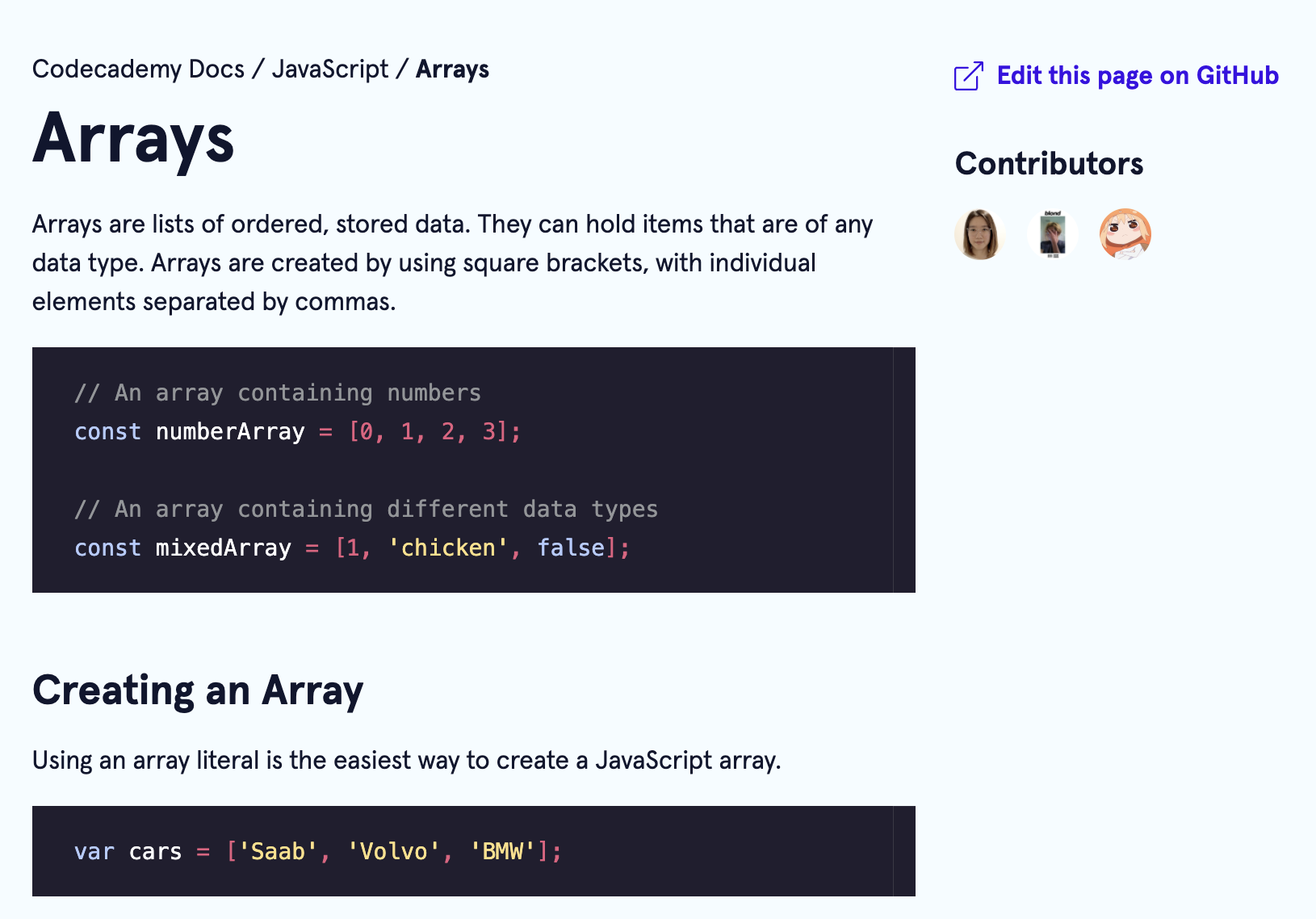 Introducing Codecademy Docs Coding Documentation That You Can Contribute To Tips And
