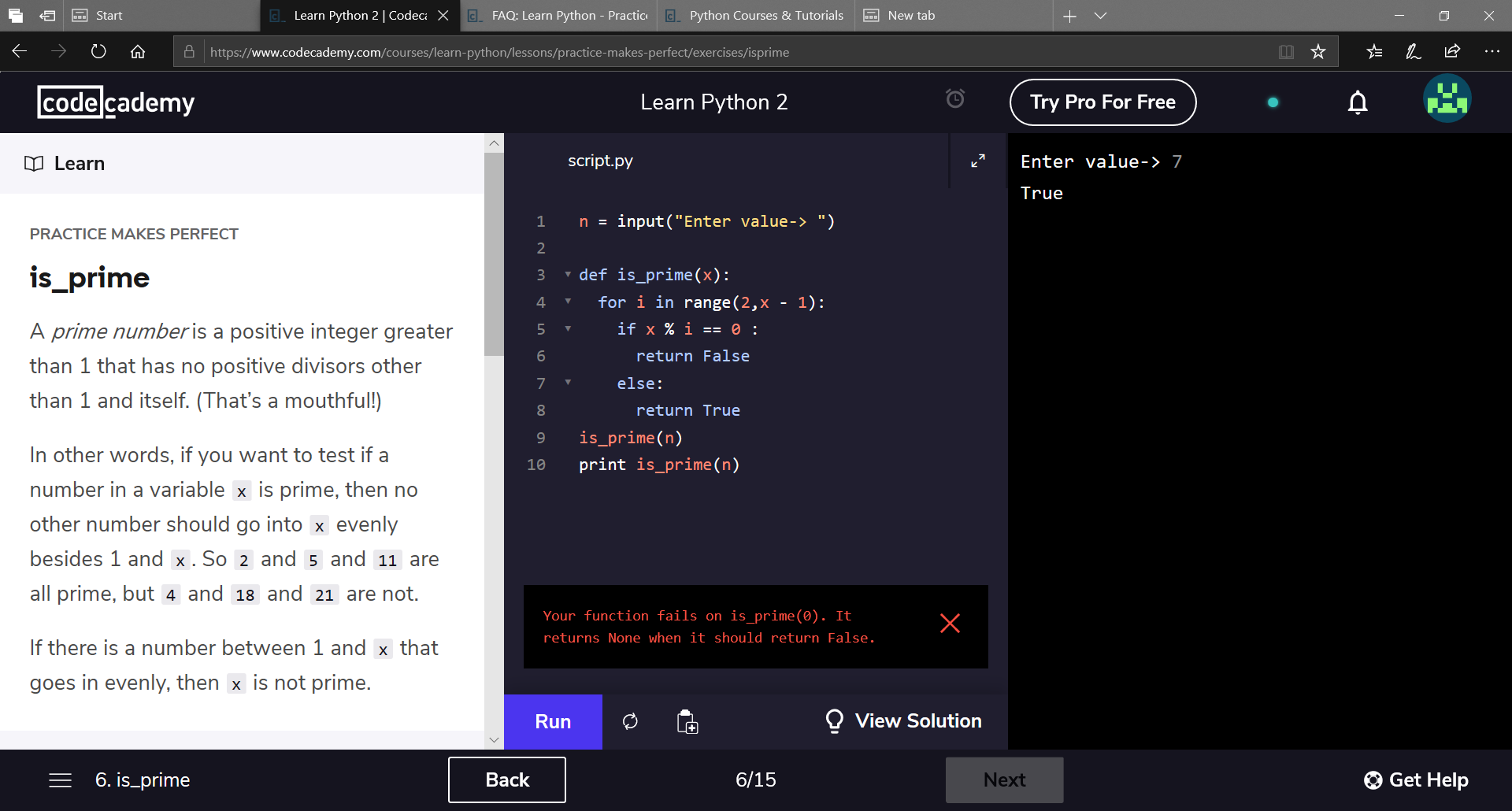 FAQ: Learn Python - Practice Makes Perfect - factorial FAQ: Learn ... FAQ: Learn Python - Practice Makes Perfect - factorial FAQ: Learn ...