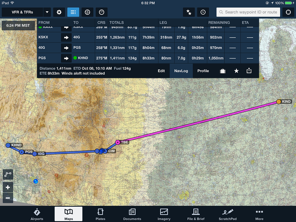M12: A VFR route from the midwest - COPA Migrations - Cirrus Owners and ...