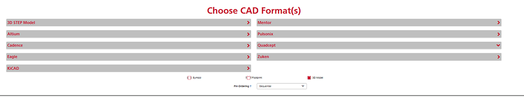 EDA / CAD Model Downloads - Digikey.com Navigation and Terminology ...
