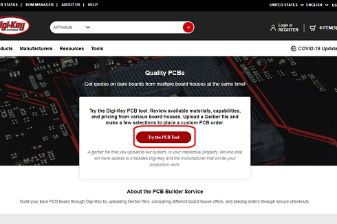 Where is the PCB Builder? - Digikey.com Navigation and Terminology ...