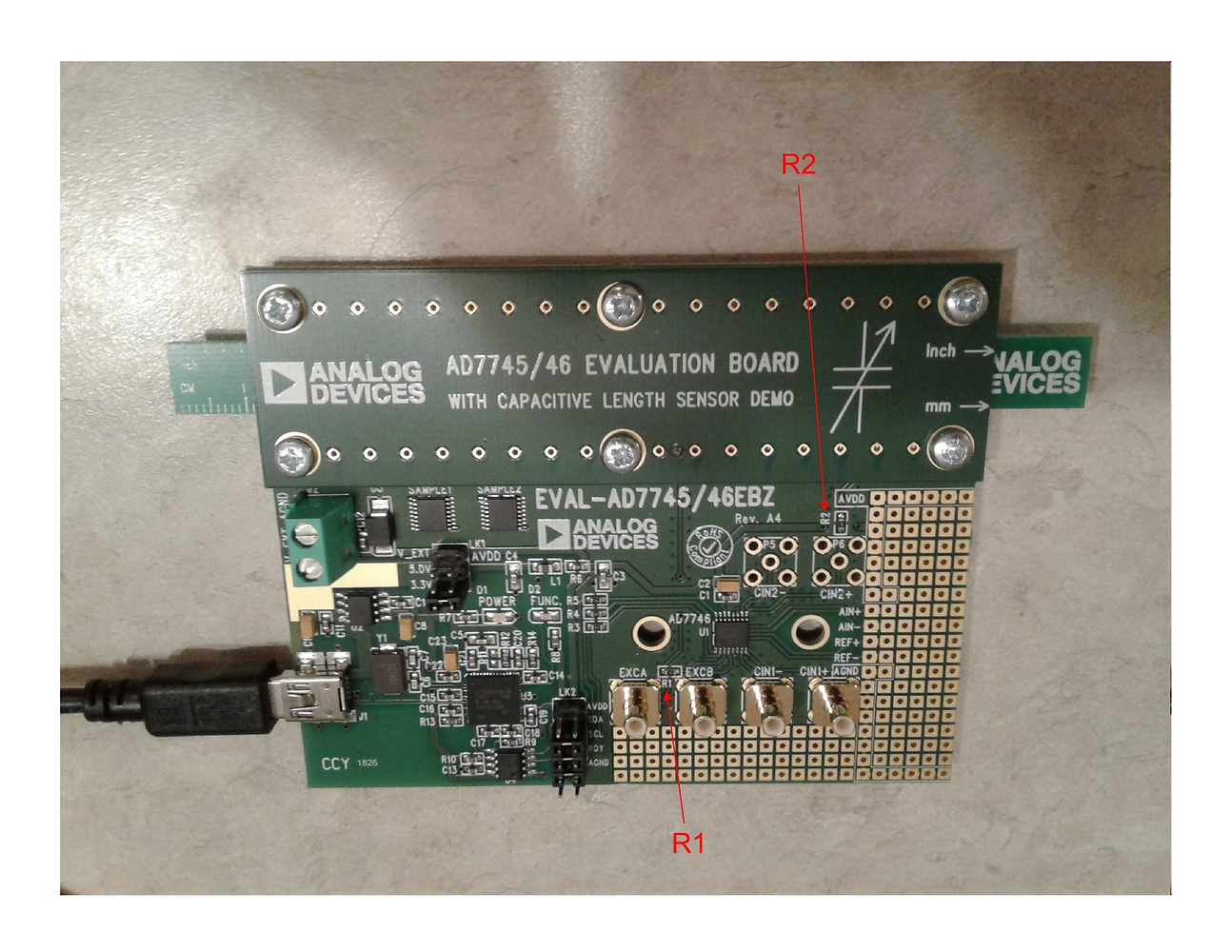 EVAL-AD7746EBZ, how to use the second channel - Development Boards ...
