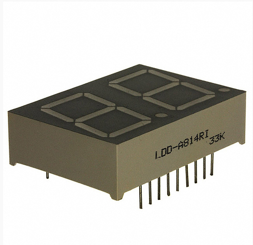 Checking 7-Segment Display - Optoelectronics - DigiKey TechForum - An ...